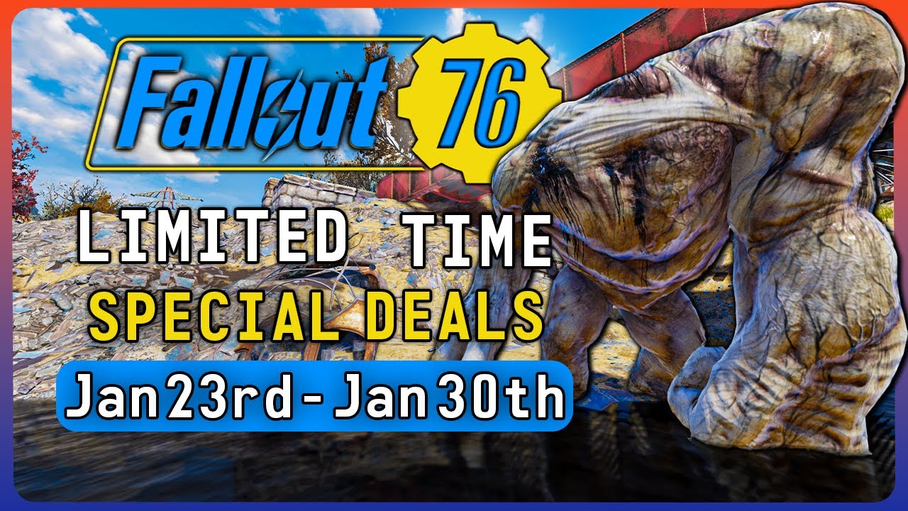 NEW Atomic Shop Special Offers In Fallout 76 For This Week - YouTube