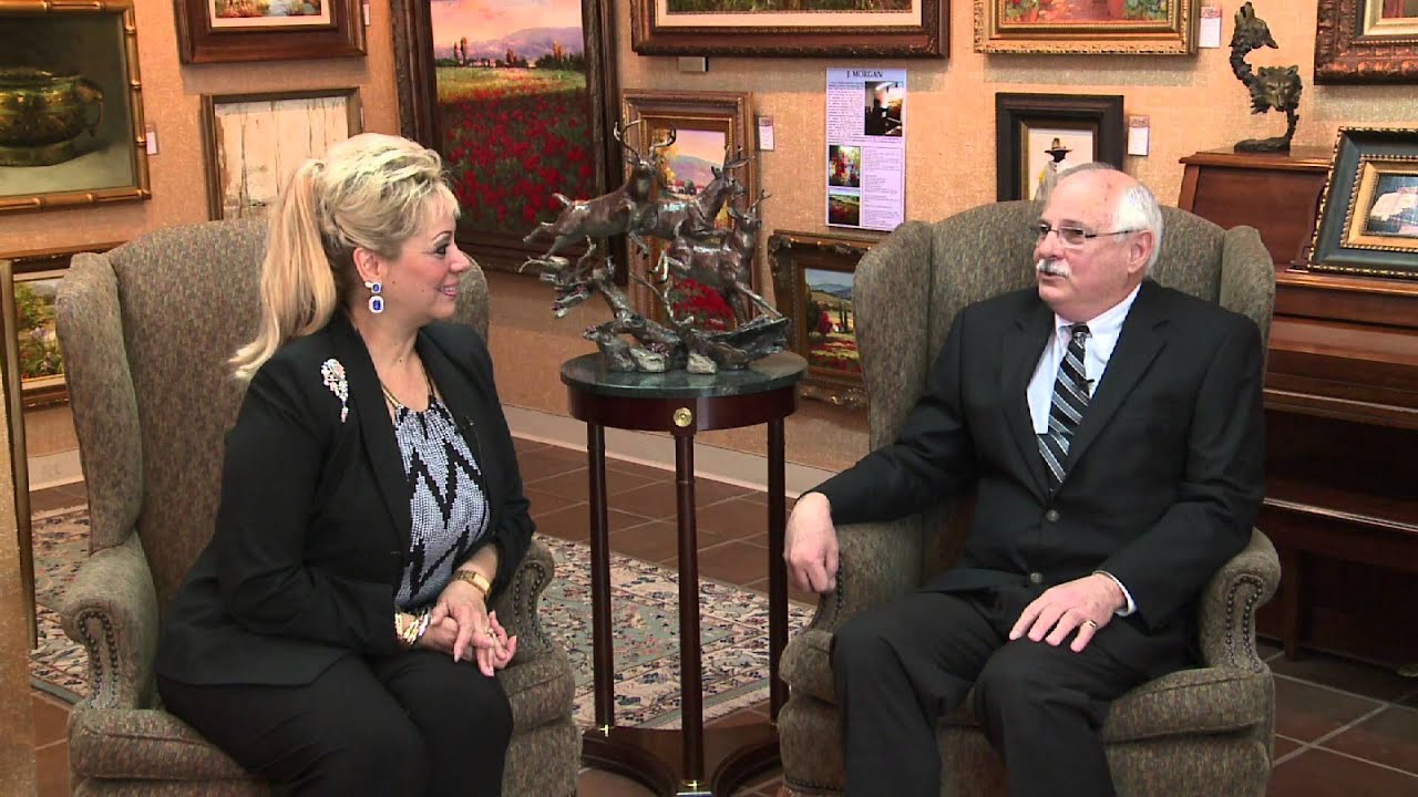 JR Mooney Galleries of Fine Art on Luxurious Home Living - YouTube