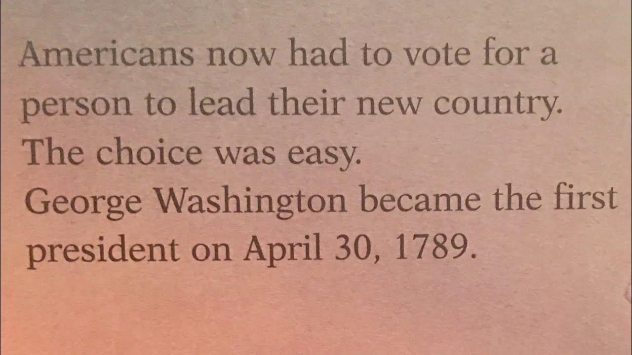 Let’s Read About...George Washington READ ALOUD - YouTube