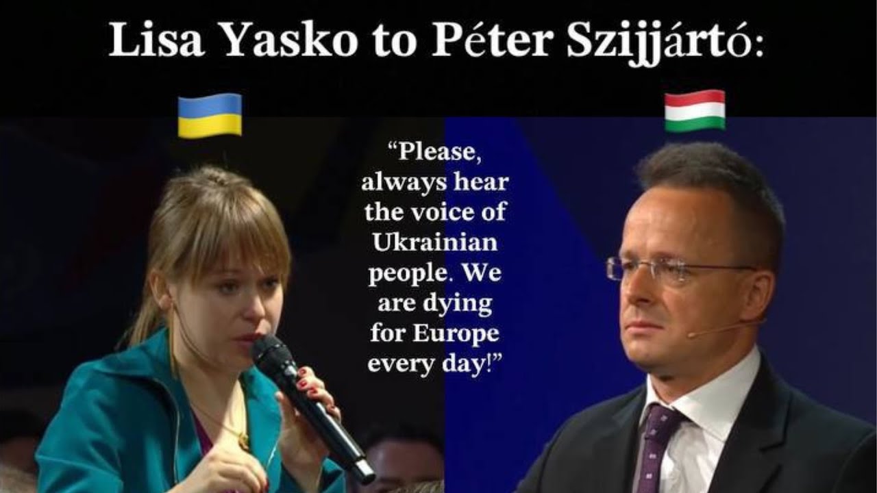 Lisa Yasko confronted Péter Szijjártó: Will Putin stop if Orban or ...
