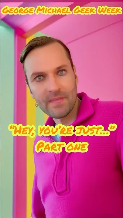 George Michael geek week: hey, you’re just… - YouTube