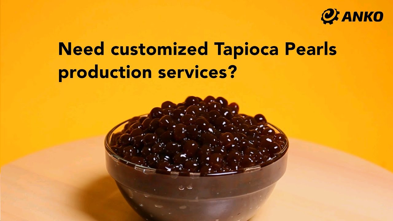 Need customized tapioca pearls production services?｜ANKO Food Lab - YouTube