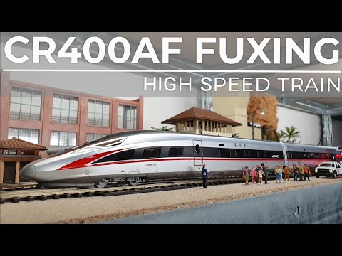 Amazing CR400AF FUXING - Chinese High Speed Train - YouTube