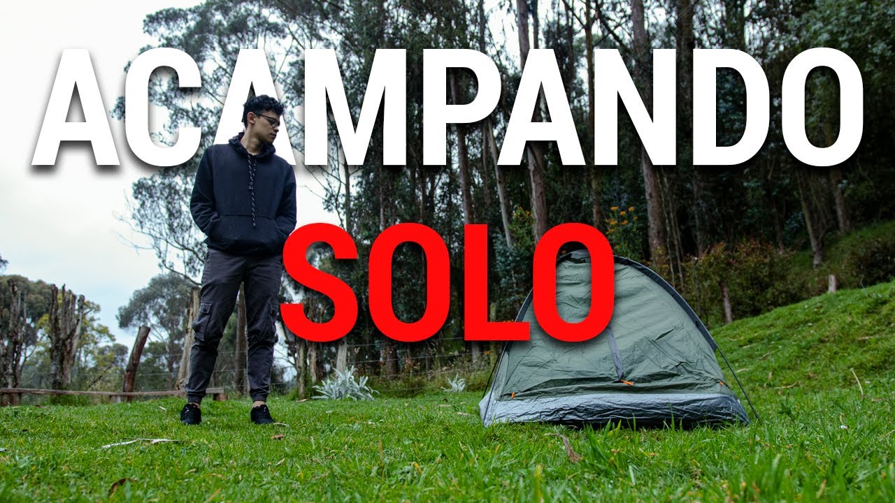 Primera vez acampando *no salió como esperaba* - SEBSTUDIO T1-E2 - YouTube