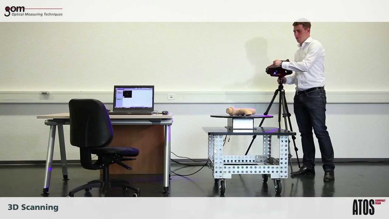 Capture 3D Scanner - ATOS Compact Scan Blue Light - Accurate, Fast ...