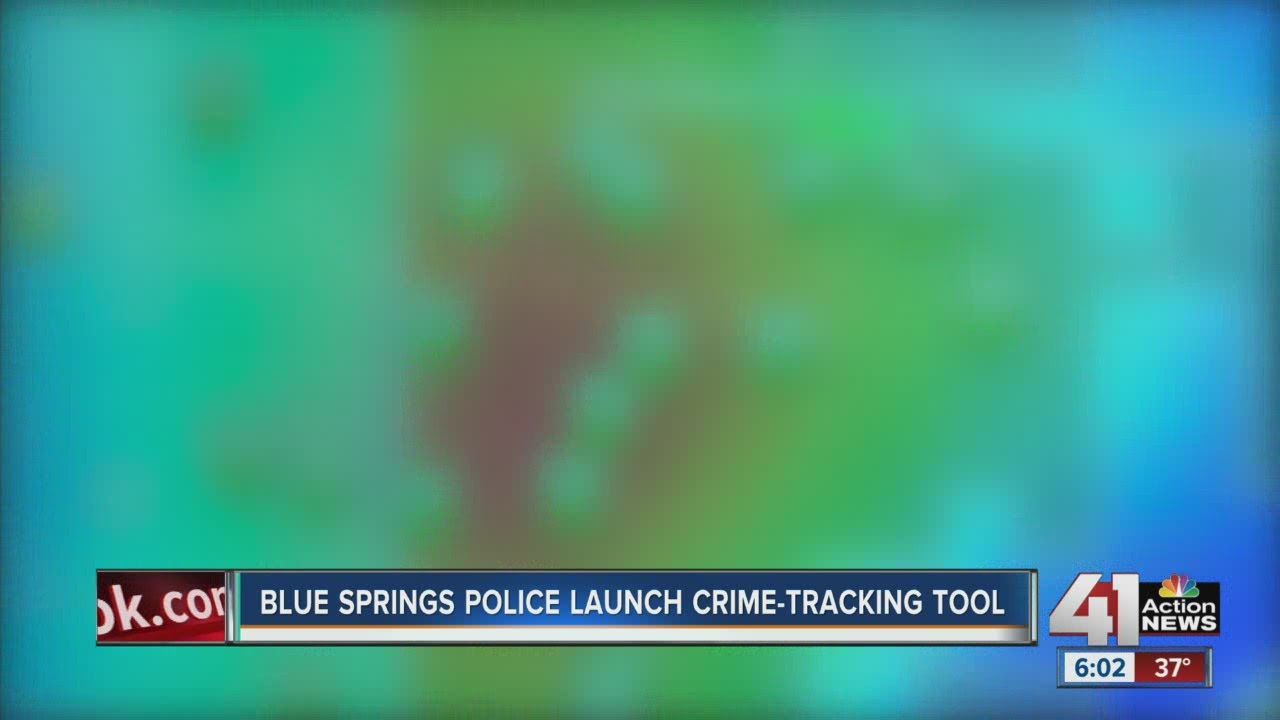 Blue Springs police roll out online crime map - YouTube