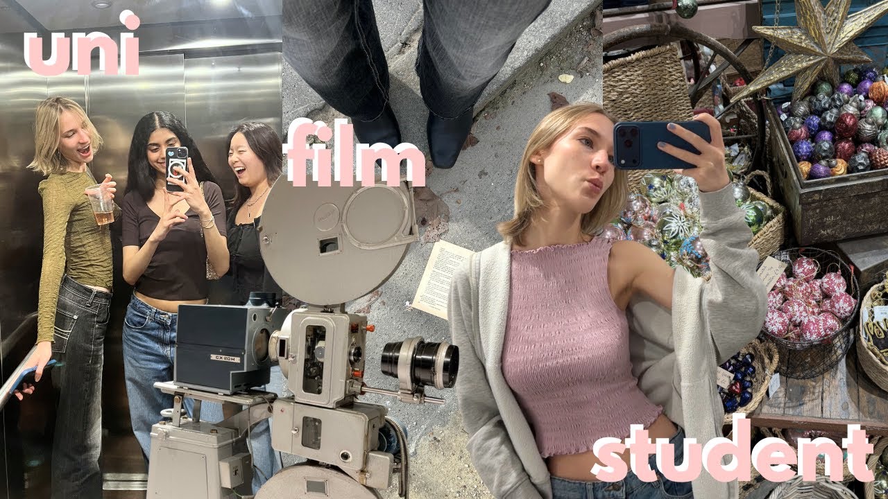 through a film student's lens | uni vlog - YouTube