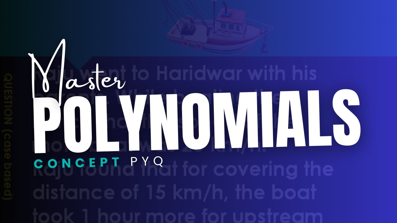 Mastering Polynomials: Top MCQs with Answers | Polynomials MCQ Practice | Arun Samantroy | Arun ...