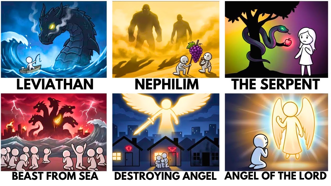 8 most Terrifying Creatures In The Bible Explained - YouTube