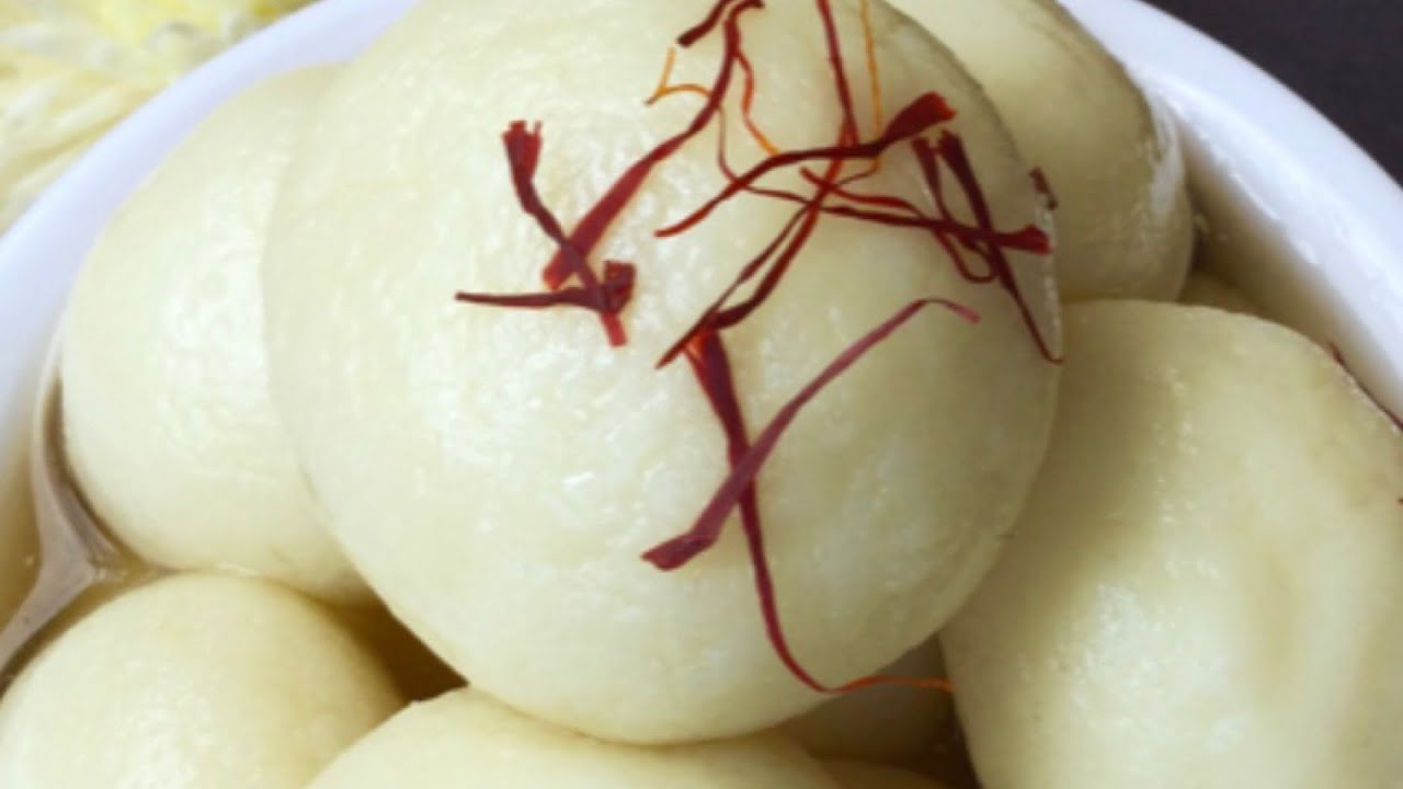 Sponge Rasgulla Recipe || Home made Chena Rasgull || Bengali Rasgulla ...