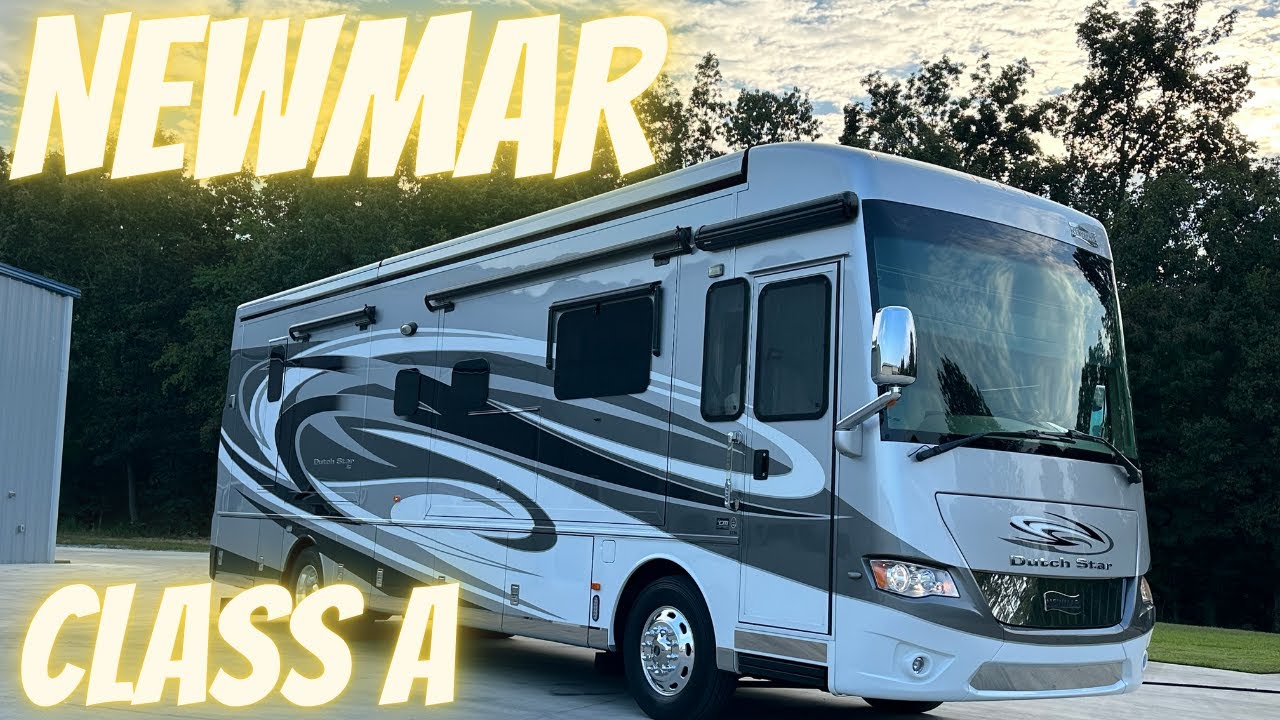 AMAZING Condition, 2016 NewMar DutchStar Class A Motorhome - YouTube