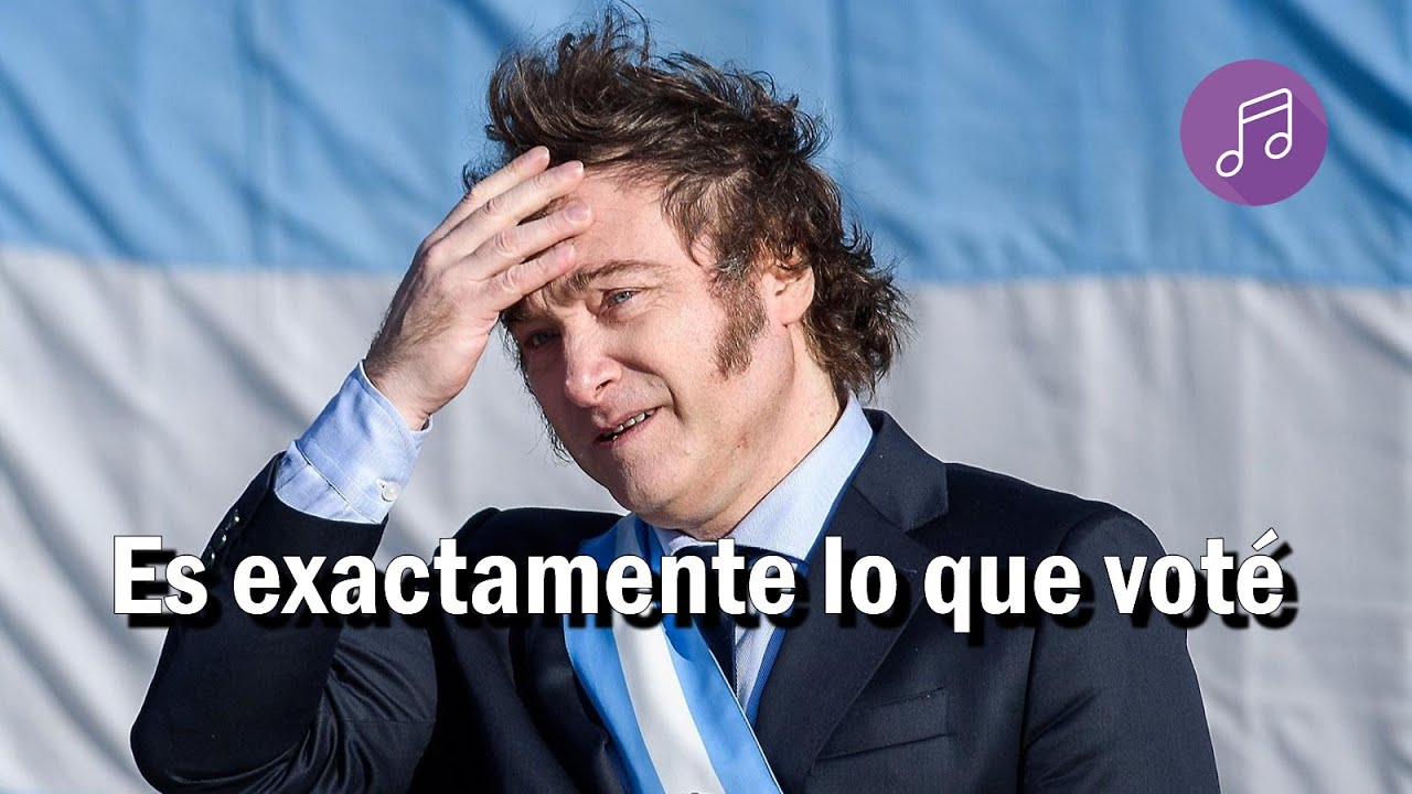 💥 Es Exactamente Lo Que Voté 🎵 (Canción Viral) 🔥🇦🇷 - YouTube