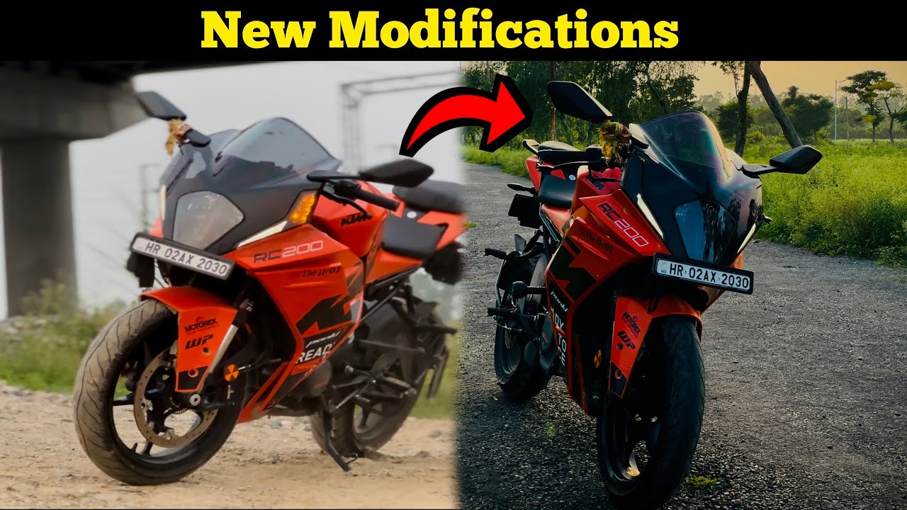 Finally Ktm Rc 200 Gp Edition Modification Start Krdi | Ktm rc 200 ...