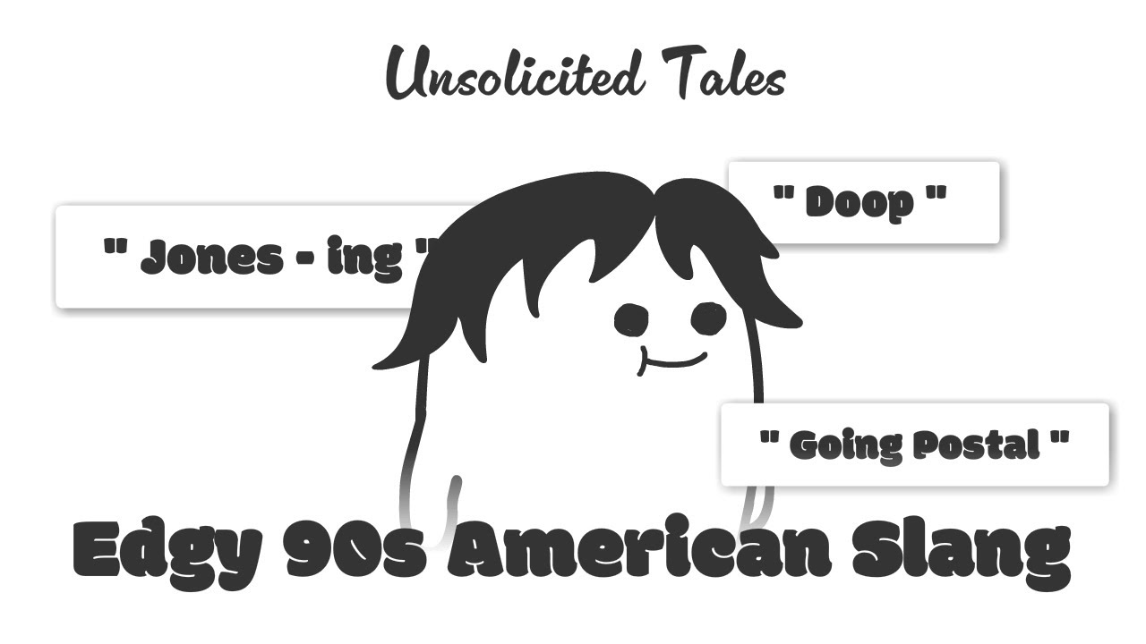 Some Edgy 90s American Slang - YouTube