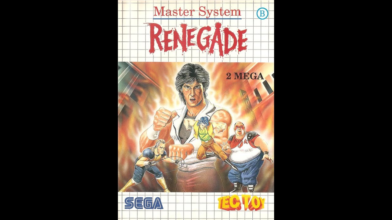 Renegade (Sega Master System) - 1CC Playthrough ALL - YouTube