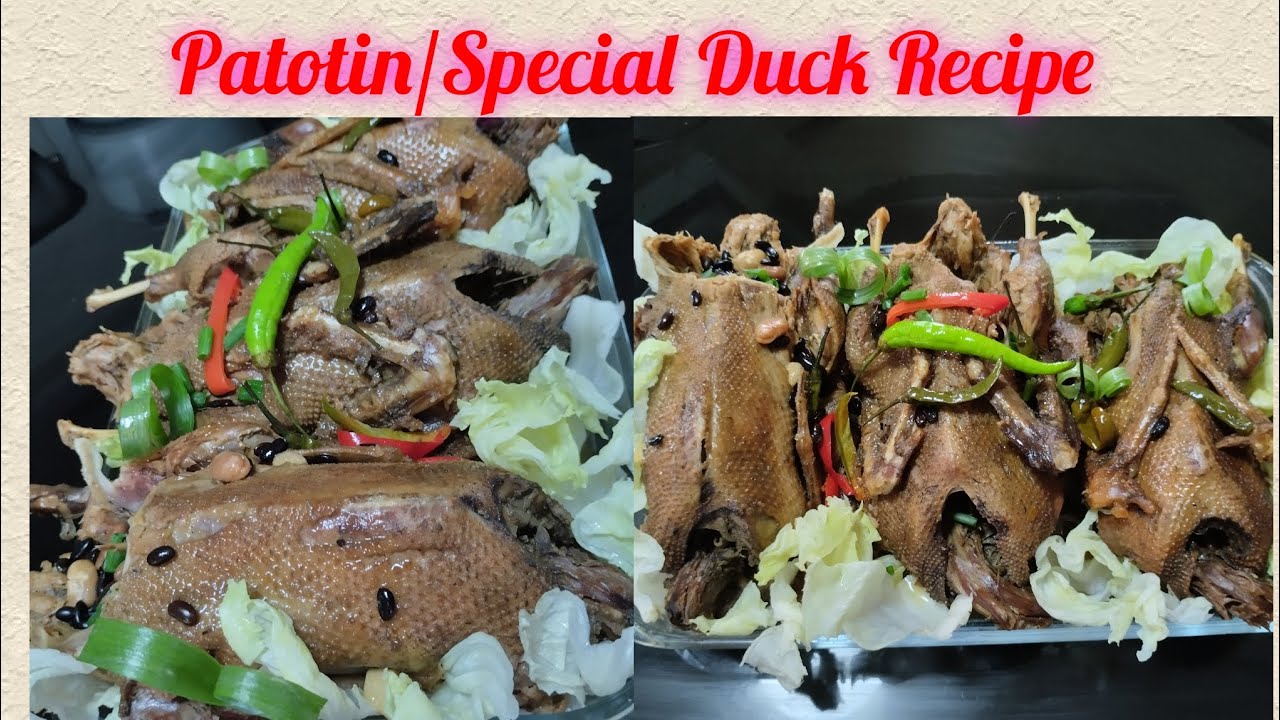 Patotin/Special Duck Recipe - YouTube