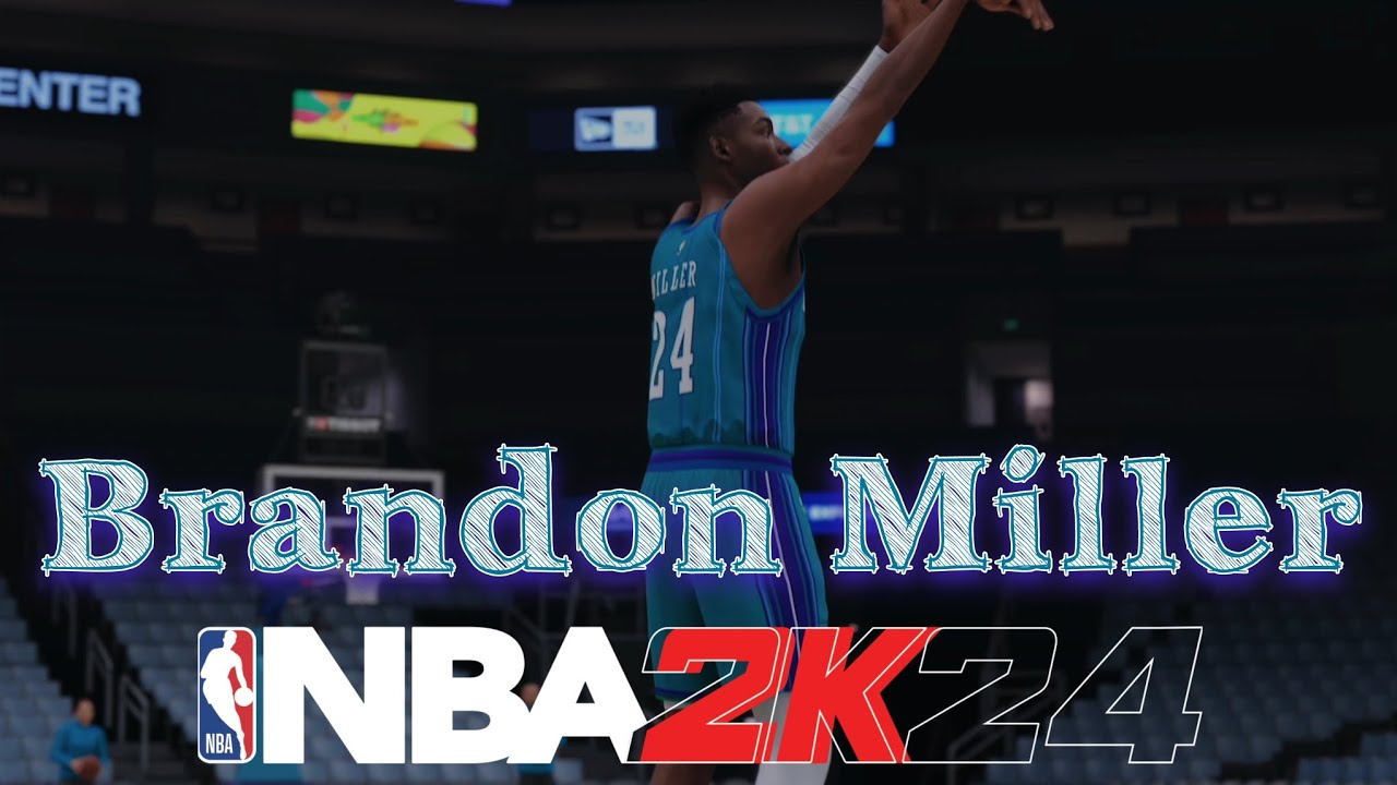 NBA 2K24 Brandon Miller Jumpshot Fix - YouTube