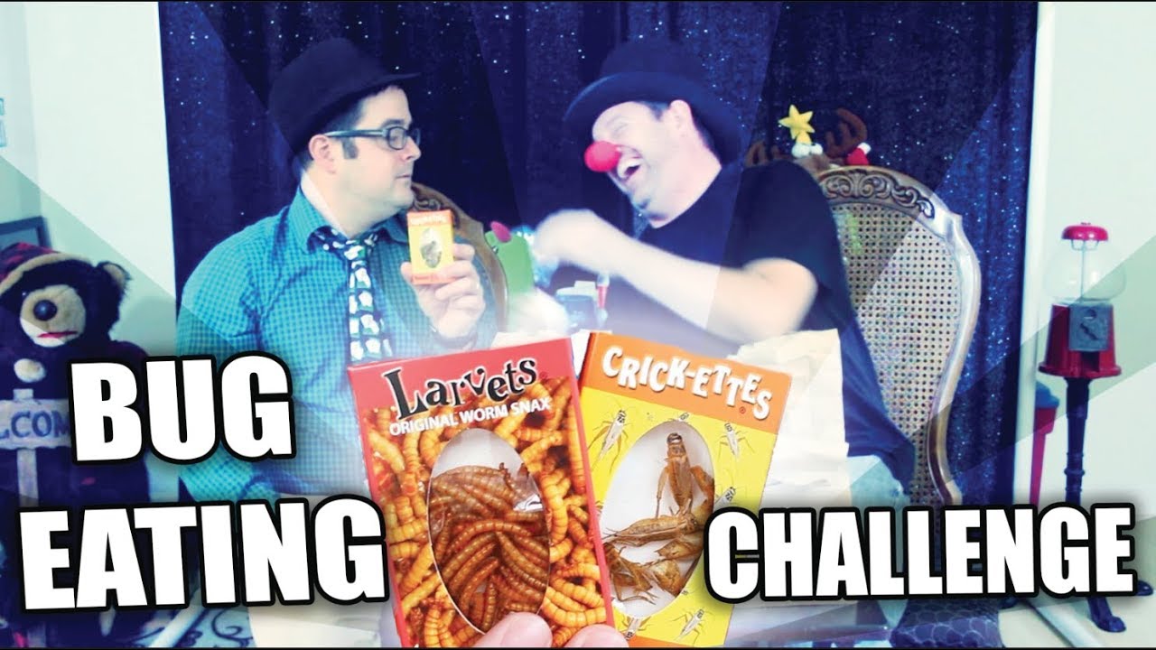 BUG EATING CHALLENGE!!! - Episode 23 - YouTube