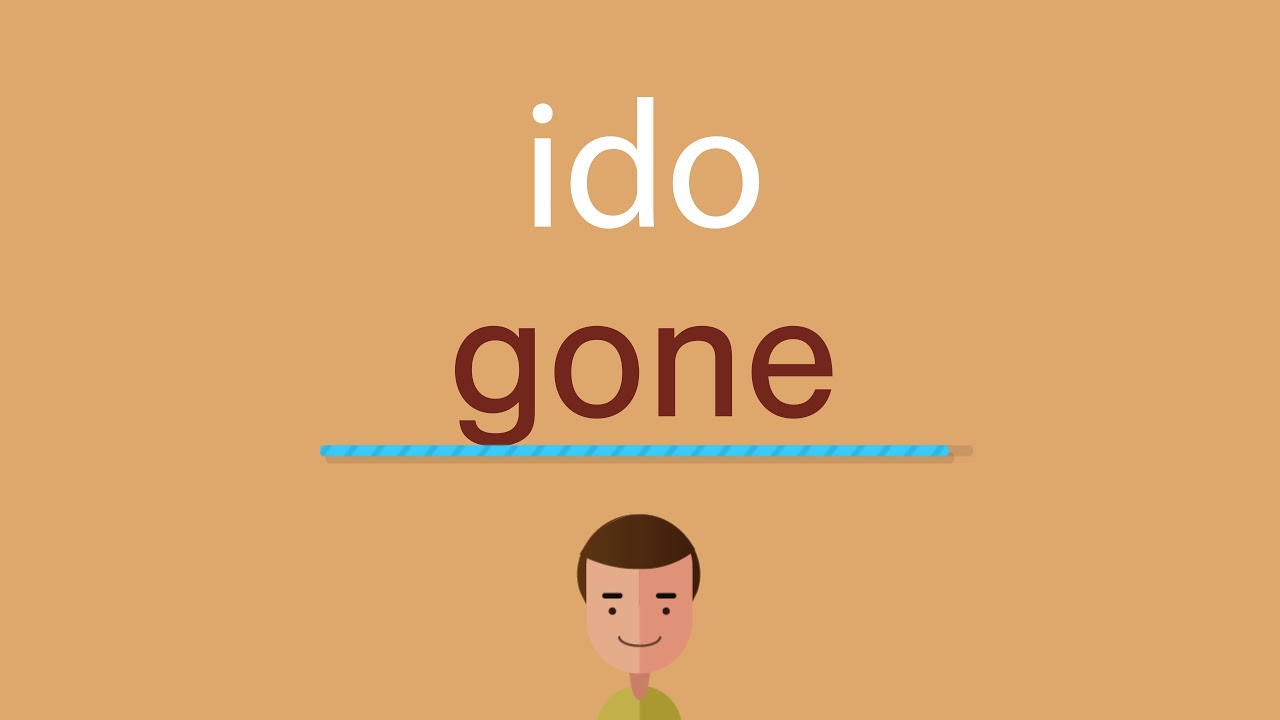 Cómo se dice ido en inglés - YouTube