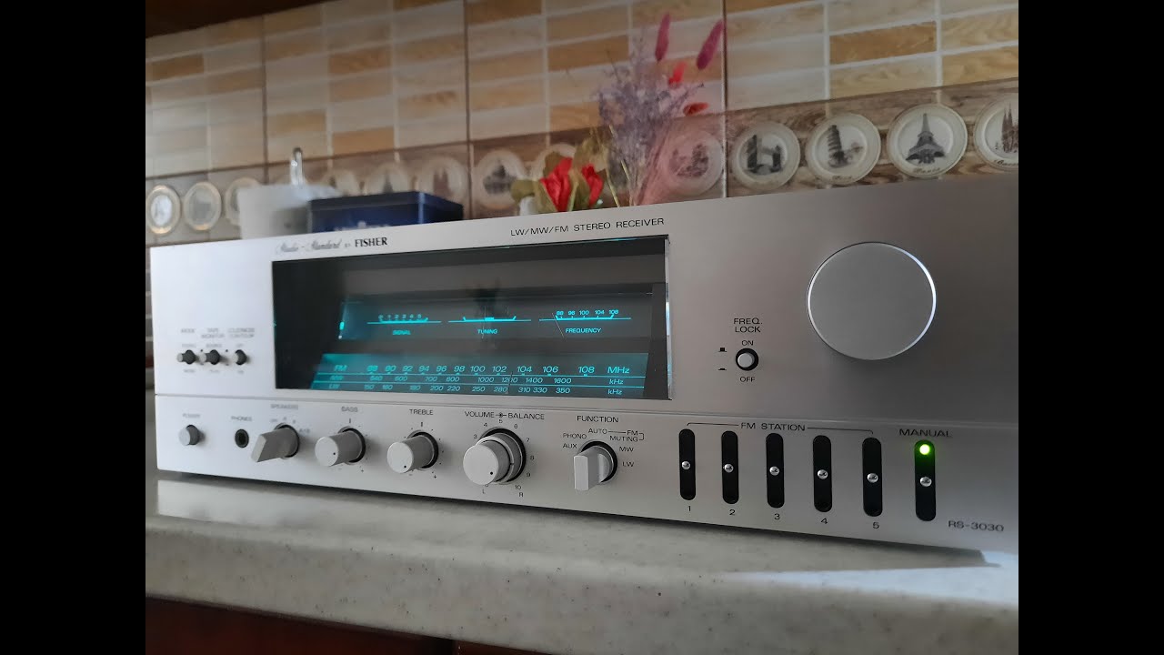 Fisher Studio Standard RS 3030 - YouTube