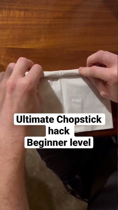 Ultimate Chopstick Hack - YouTube