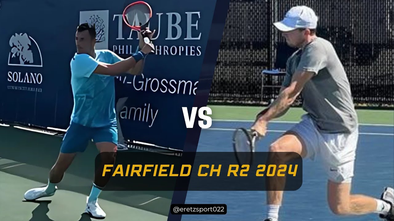 Fairfield Challenger 2024 R2: Bernard Tomic vs. Max Basing [Q ...