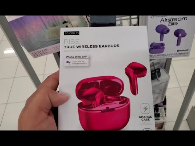 Iworld Earbuds With Mic IWorld Kinetic Noise Isolating Wired Earbuds