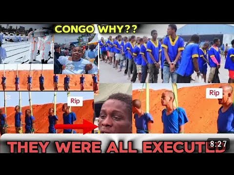 VIFO VYA KIKATILI NCHINI CONGO...WHY 200 PRISONERS PUBLICLY EXECUTED IN ...