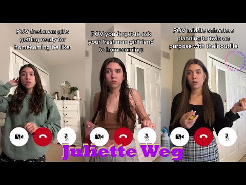 *4 HOUR* Juliette Weg TikTok 2024 | Juliette Weg TikTok Compilation 2023 - 2024