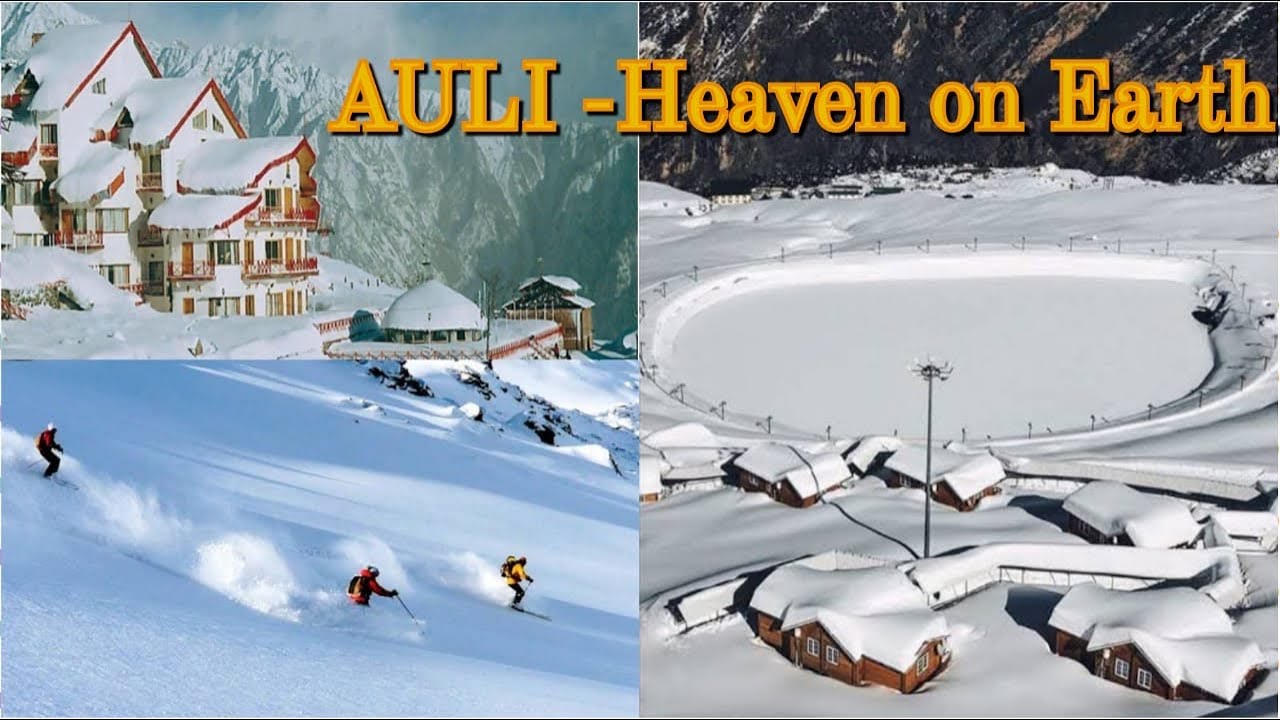Auli || heaven on Earth || best tourist place || drone shooting ...