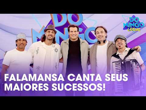 Falamansa agita o palco do Domingo Legal e experimenta \
