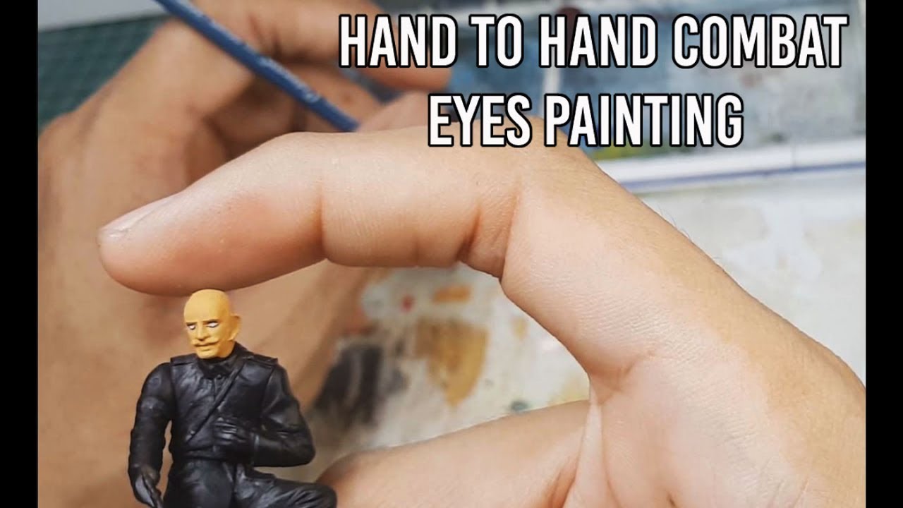 HAND TO HAND COMBAT " EYES PAINTING" - YouTube