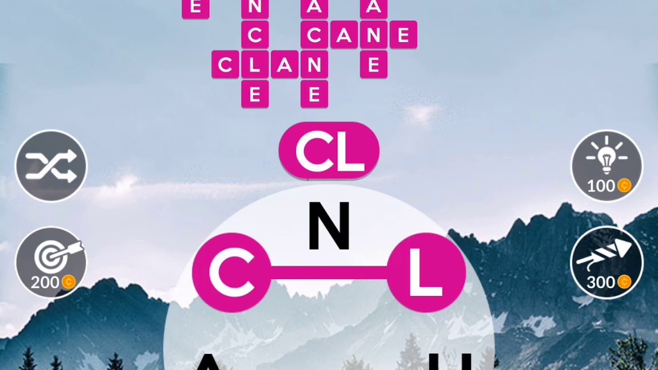 Wordscapes Level 3554 Answers - YouTube