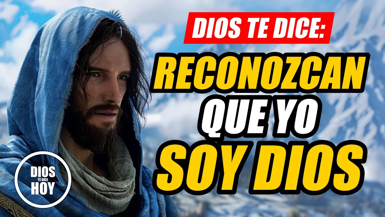 DIOS TE DICE HOY 😇 "QUÉDENSE QUIETOS, RECONOZCAN QUE YO SOY DIOS" 🙏🏼 ...
