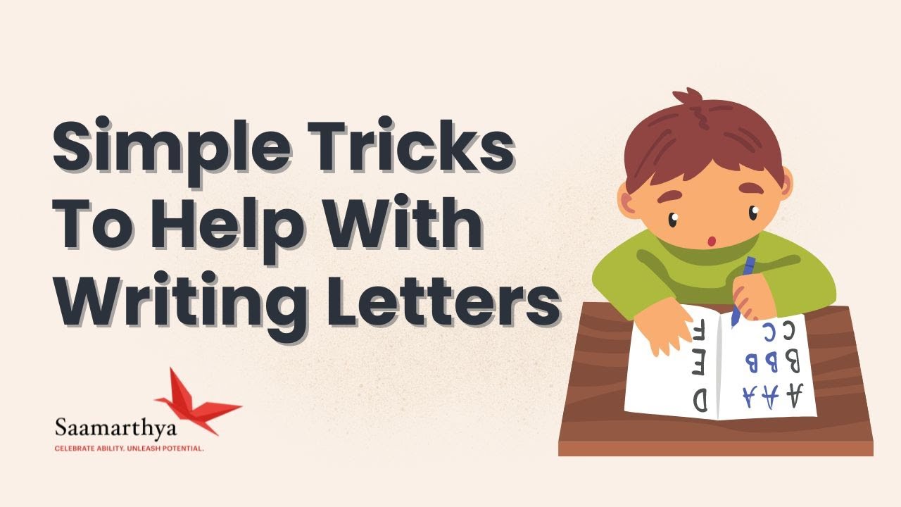 Backward Chaining: Writing Letters - YouTube