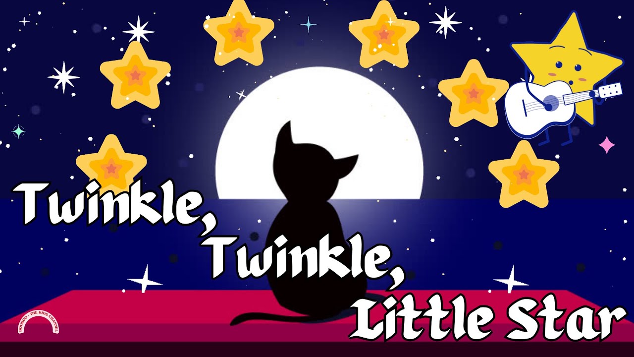 🌟Twinkle, Twinkle, Little Star 💫| Popular Nursery Rhymes with lyrics ...