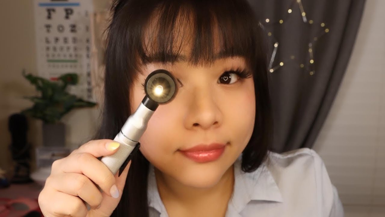 ASMR | Detailed Orbital Eye Exam - YouTube