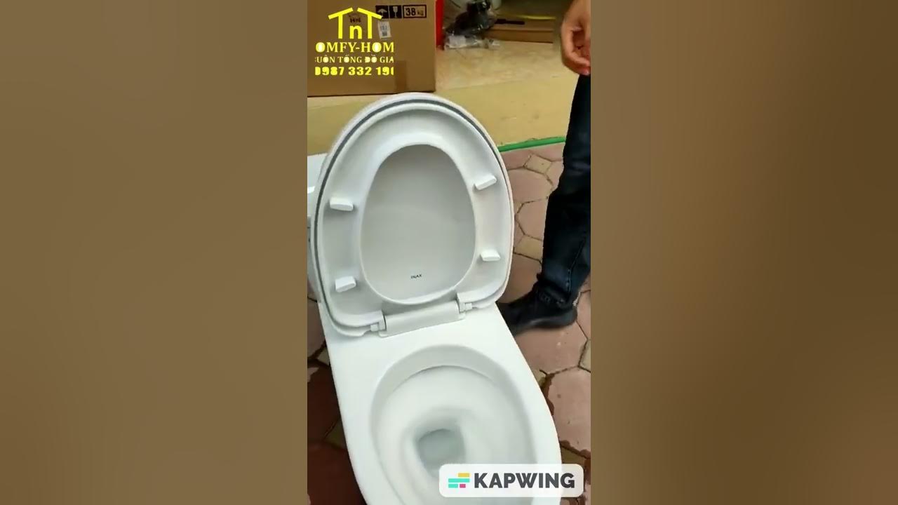 REVIEW BỆT VỆ SINH INAX AC 969VN CHÍNH HÃNG - YouTube