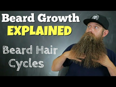 Beard Growth Explained | Hair Cycles - YouTube