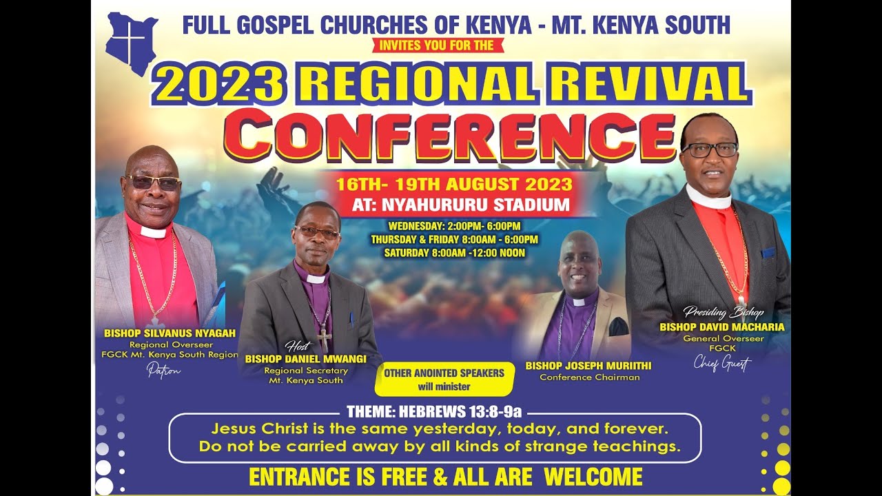 FGCK Mt. KENYA SOUTH 2023 REGIONAL CONFERENCE - DAY 3 - YouTube