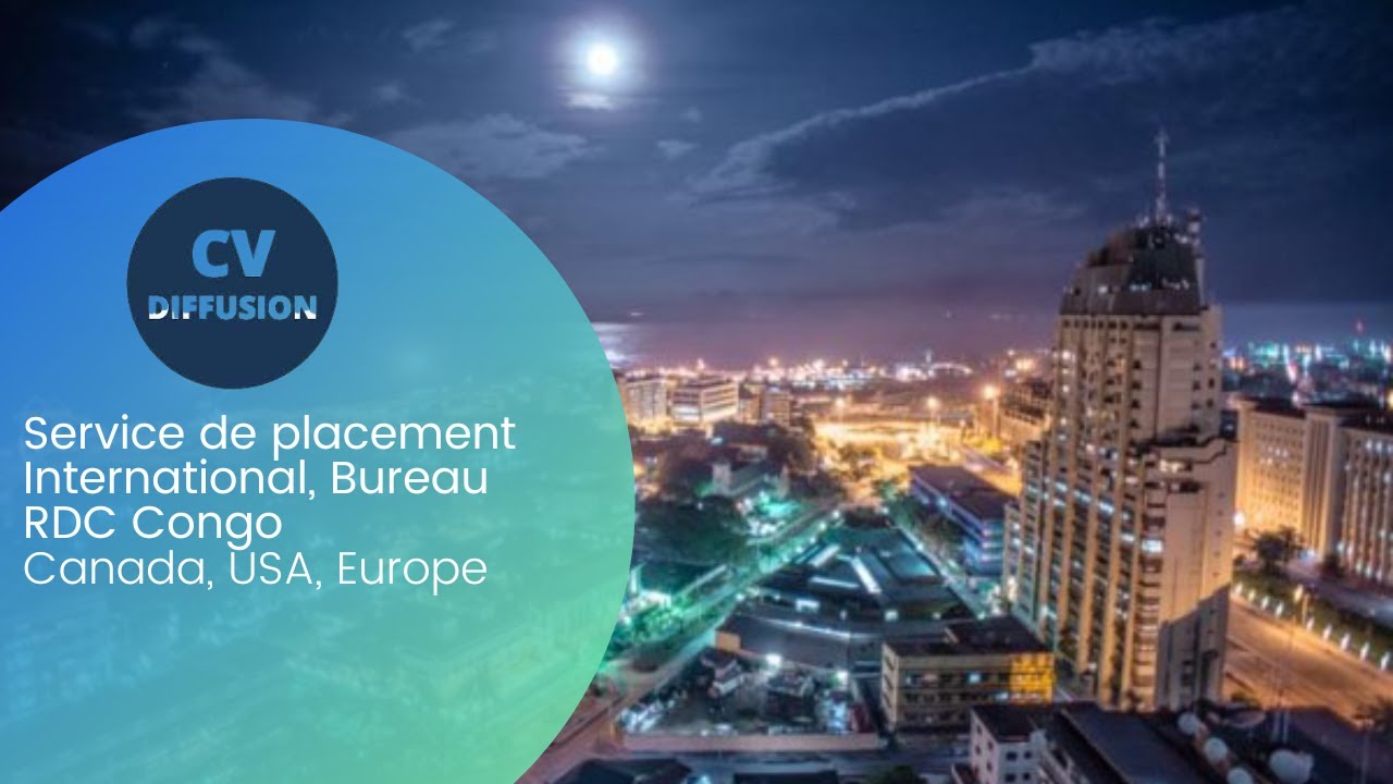 RDC Congo recrutement international bureau de RDC - YouTube
