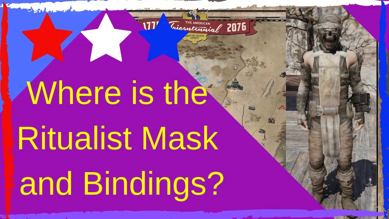 Where to Find the COMPLETE Ritual Outfit in Fallout 76! Ritual Mask and ...