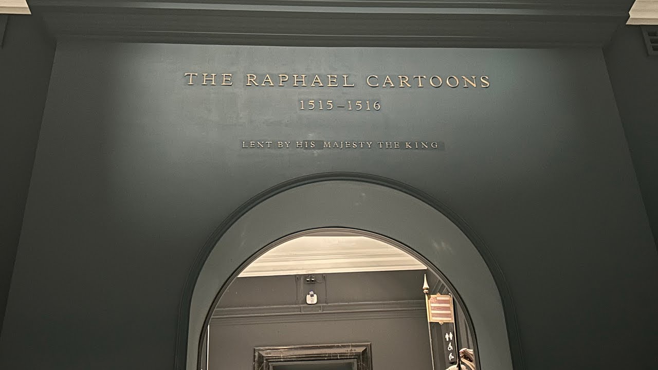 The Raphael Cartoons @ Victoria and Albert Museum 🖼️... - YouTube