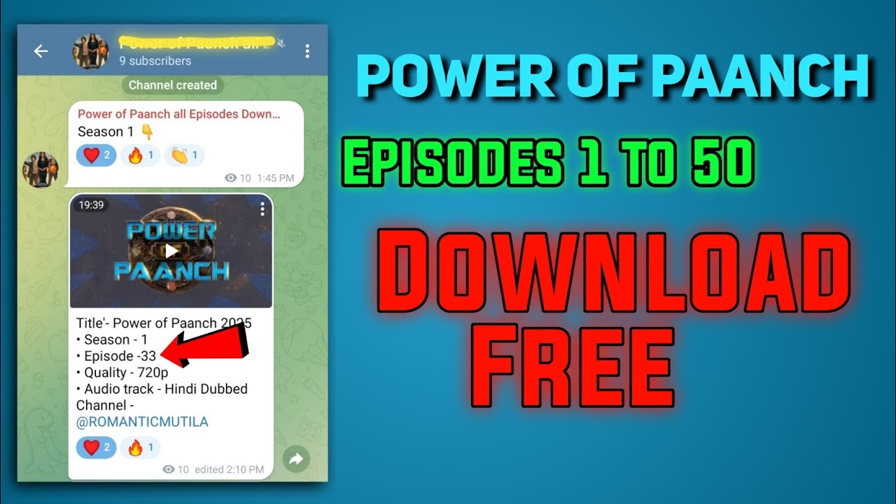 Power of Paanch 1 to 50 All Episodes Download | Power of Paanch all ...