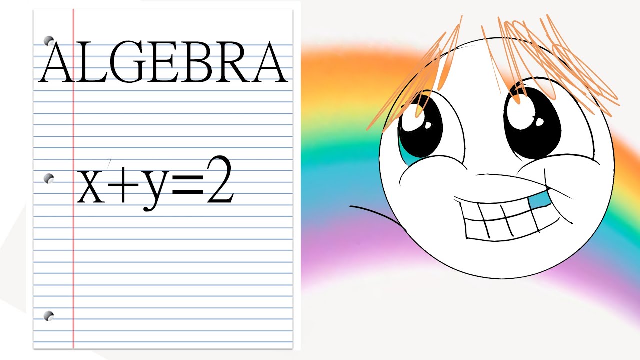 Algebra explained in a fun way - YouTube