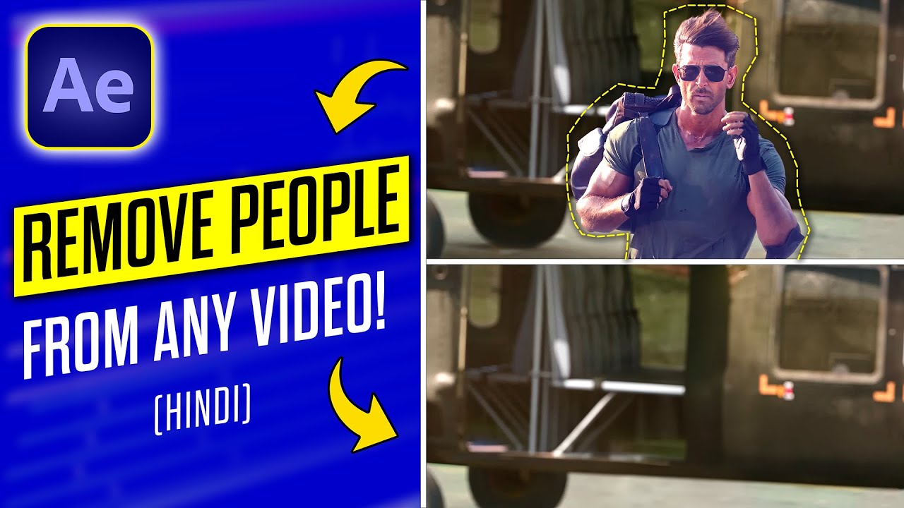 After Effects Vfx Tutorial Remove People Objects From Moving Shots