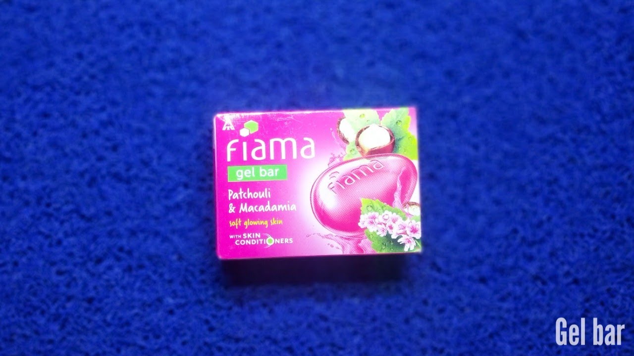 Fiama gel bar patchouli and macadamia - YouTube