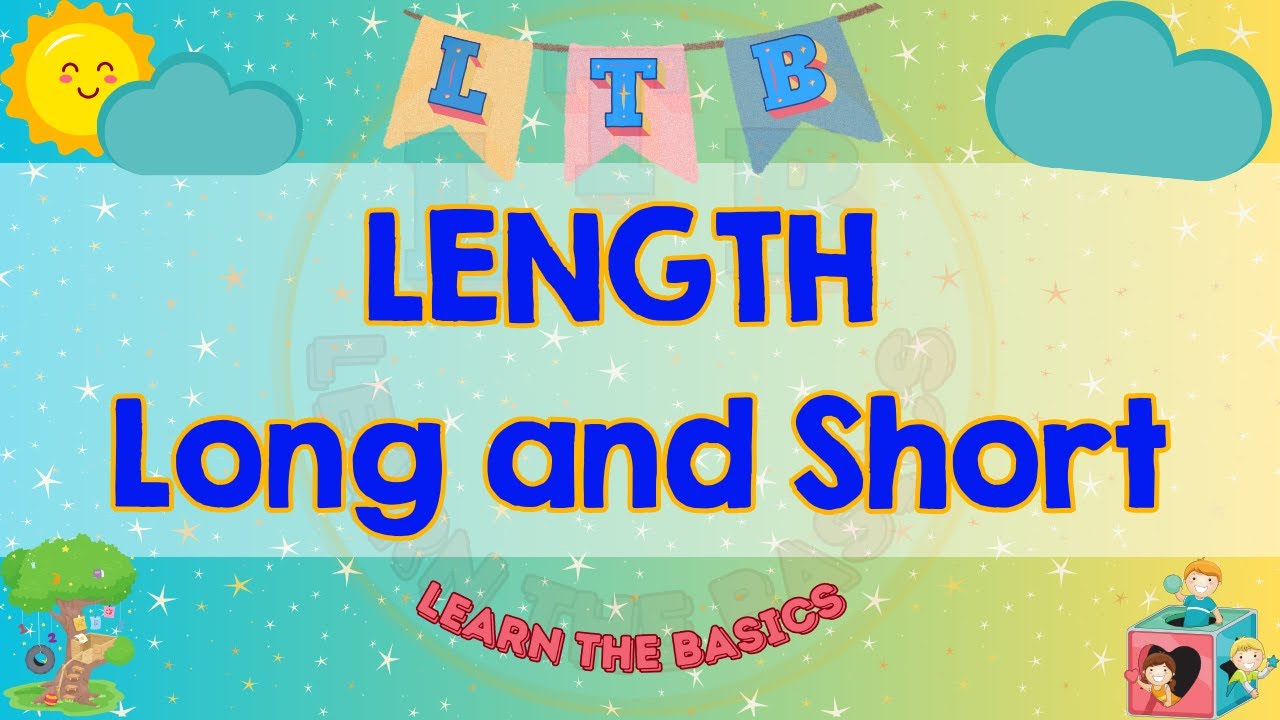 Length - Long and Short for Kindergarten Learn with Ms. Michelle - YouTube