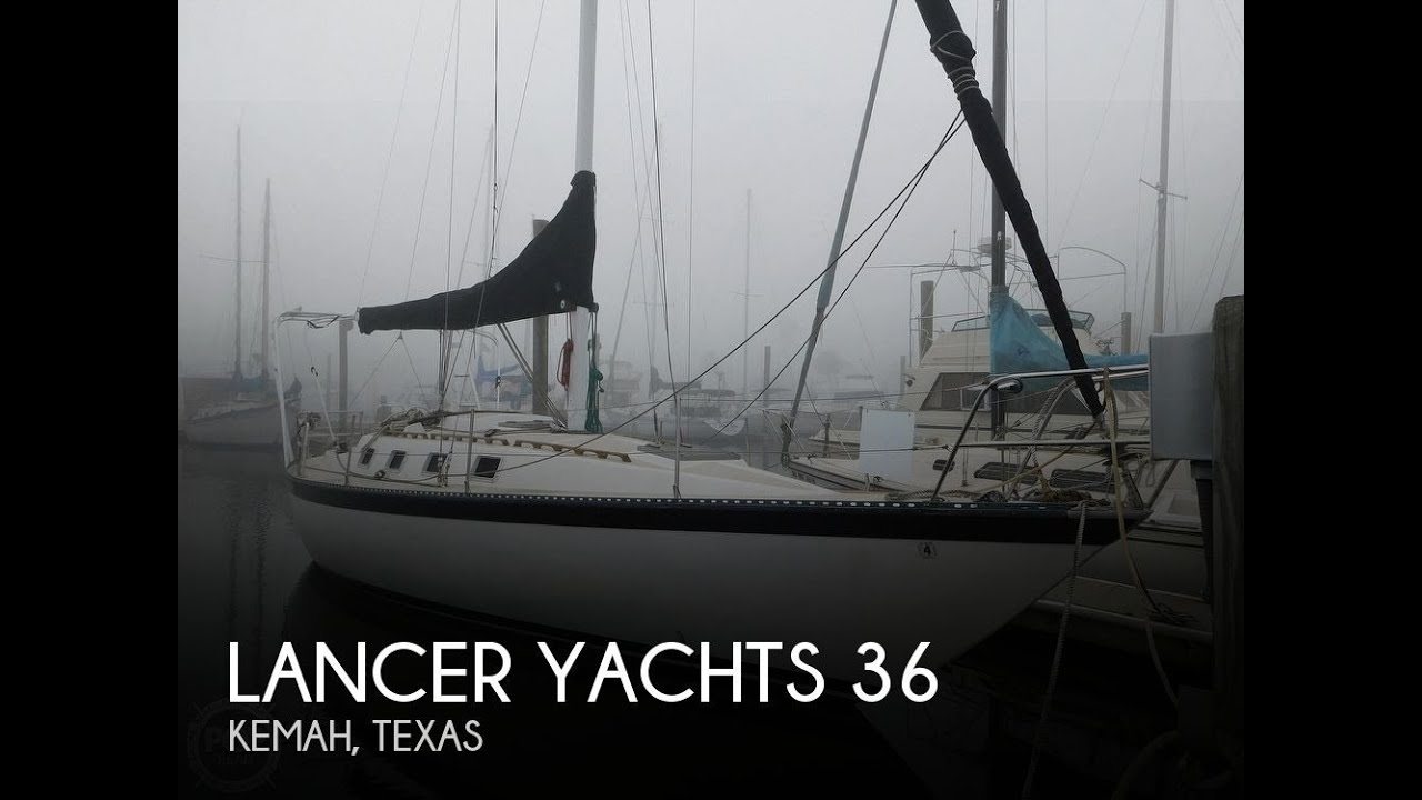 [SOLD] Used 1979 Lancer 36 in Kemah, Texas - YouTube