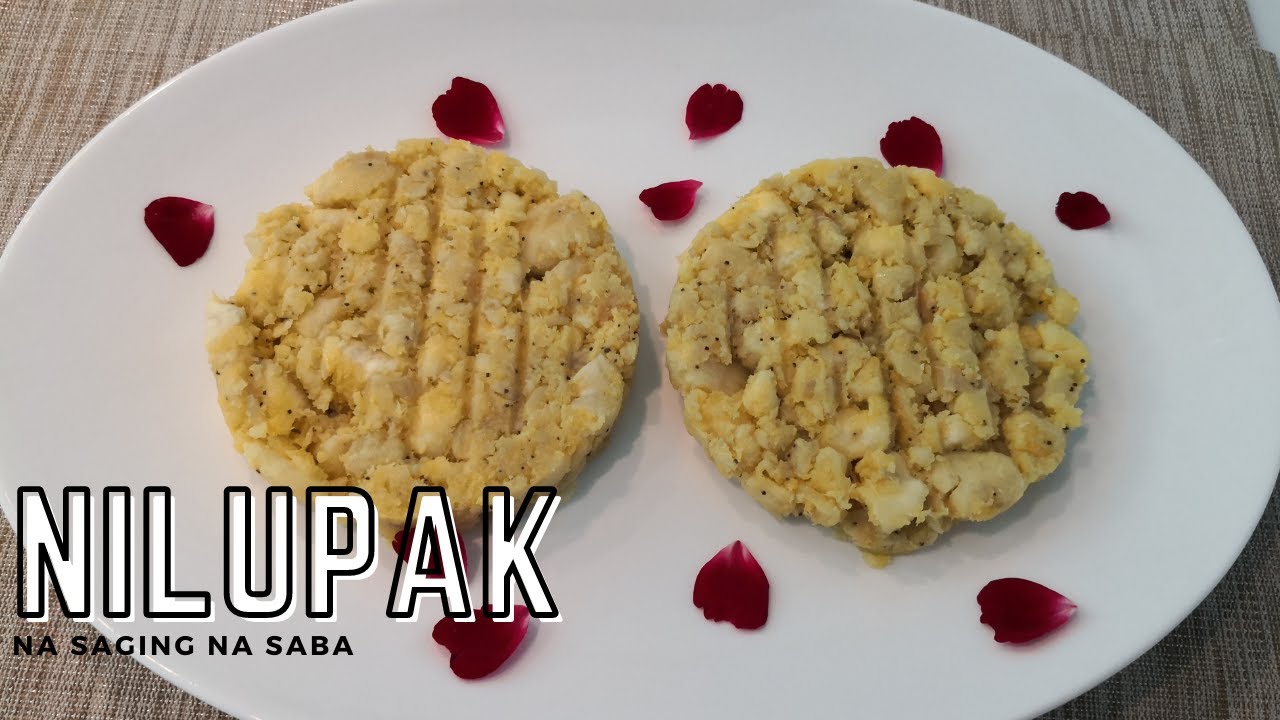 How to Make Nilupak Na saging na saba | 2 Ingredients only | #shorts ...